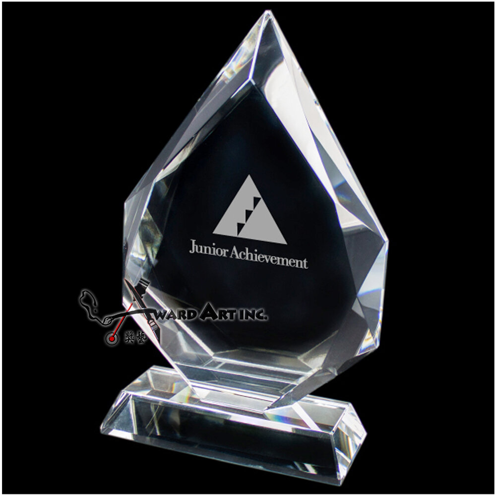 Customized Desktop GLASS & CRYSTAL Awards of vary Shapes and Themes for ...
