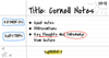 How to ... Use Cornell Notes in a lesson — [ the teaching Lane ]