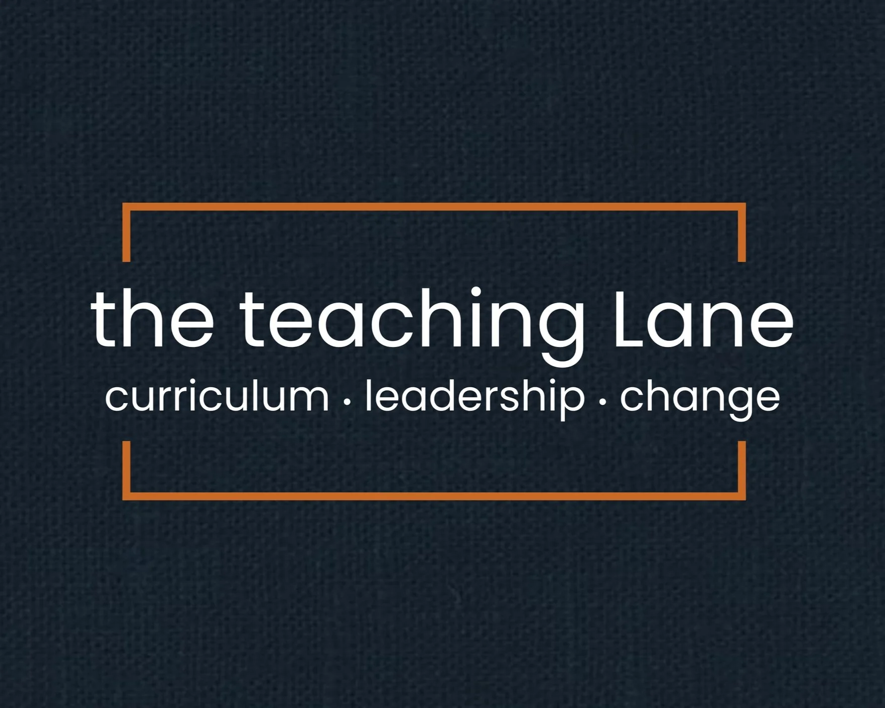 [ the teaching Lane ]
