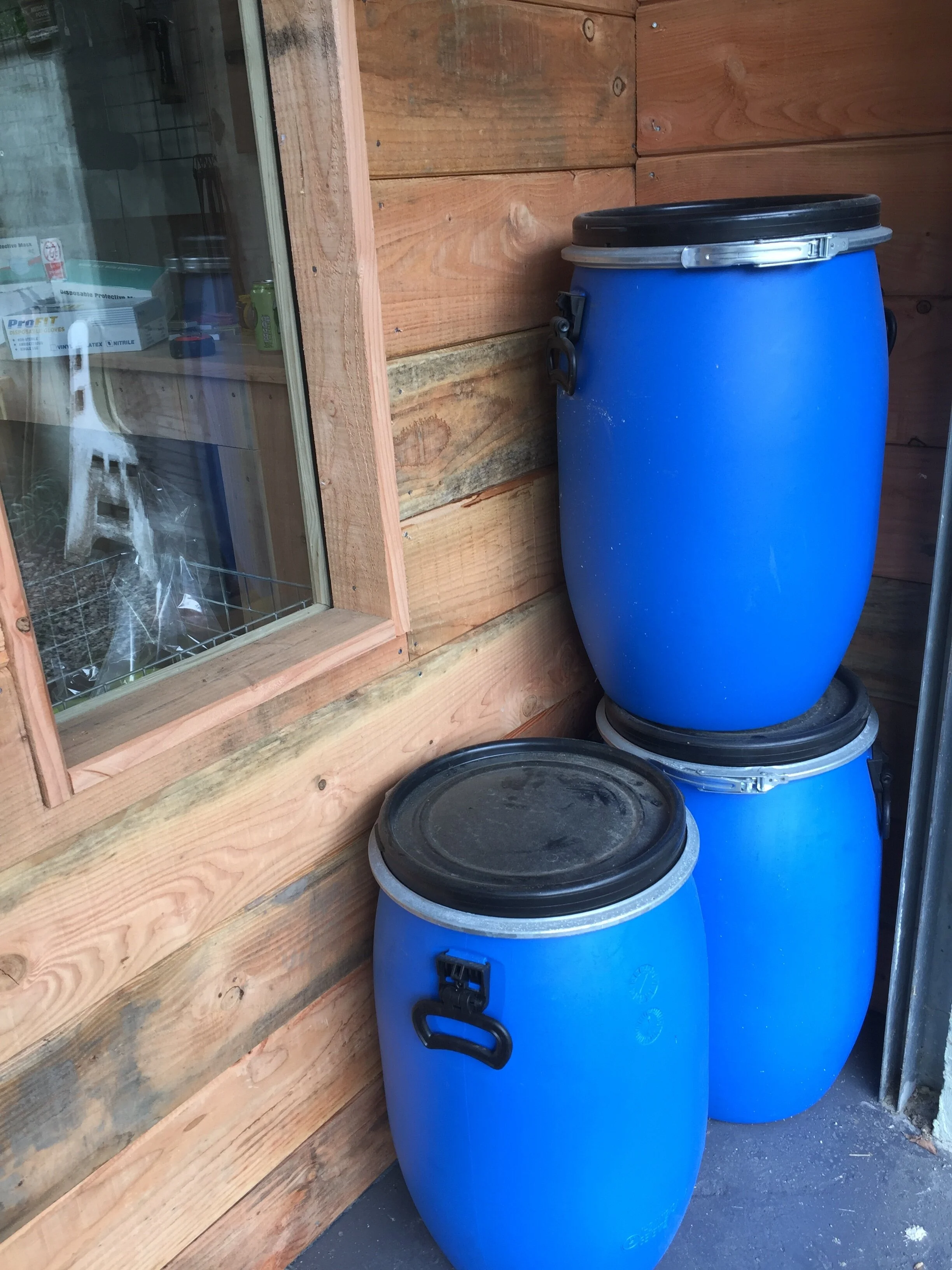 Emergency bug out survival and pandemic lockdown supplies safely stored ...