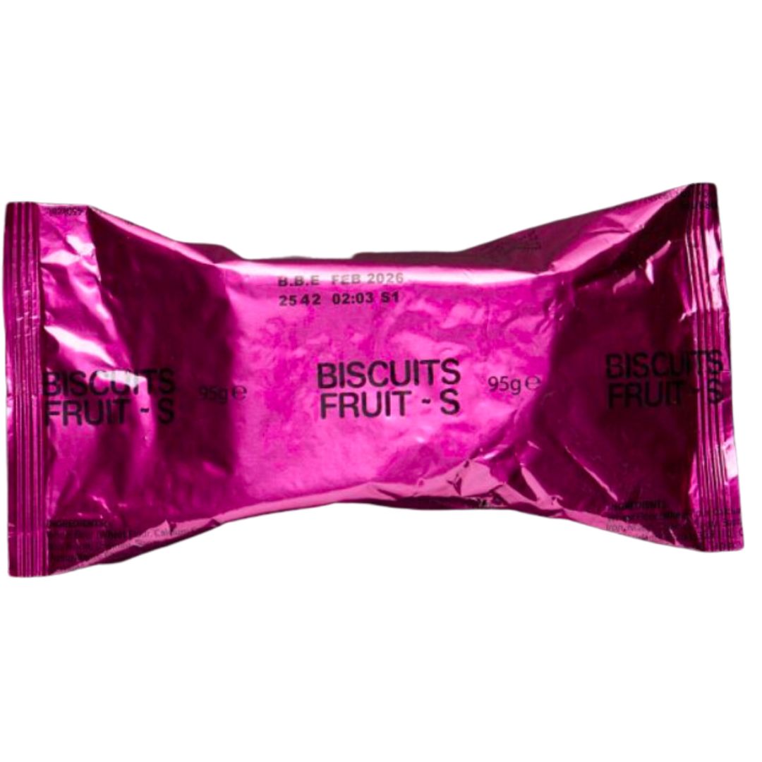 Military Long Life Biscuits Fruit Biscuits — The Bug Out Prepper Shop ...