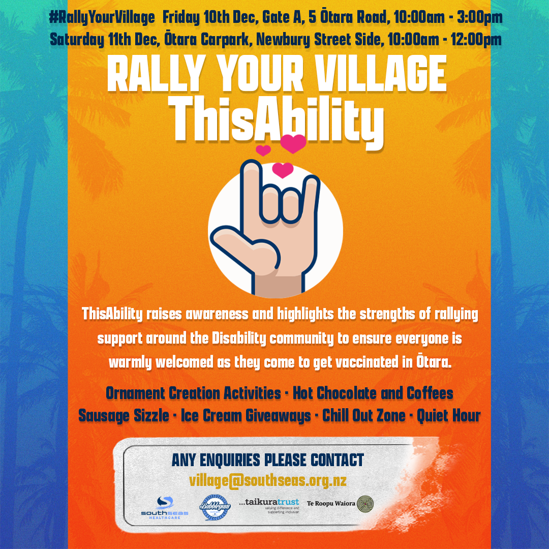 ThisAbility COVID-19 vaccination special event — South Seas Healthcare