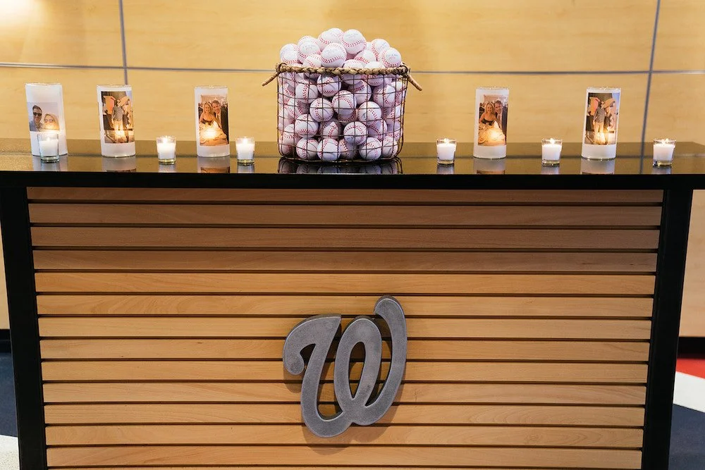 Fun Baseball Themed Wedding Rehearsal Dinner In Washington DC — Wedding ...