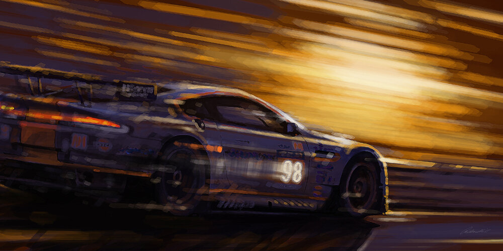 Andrew Hill Automotive Artist