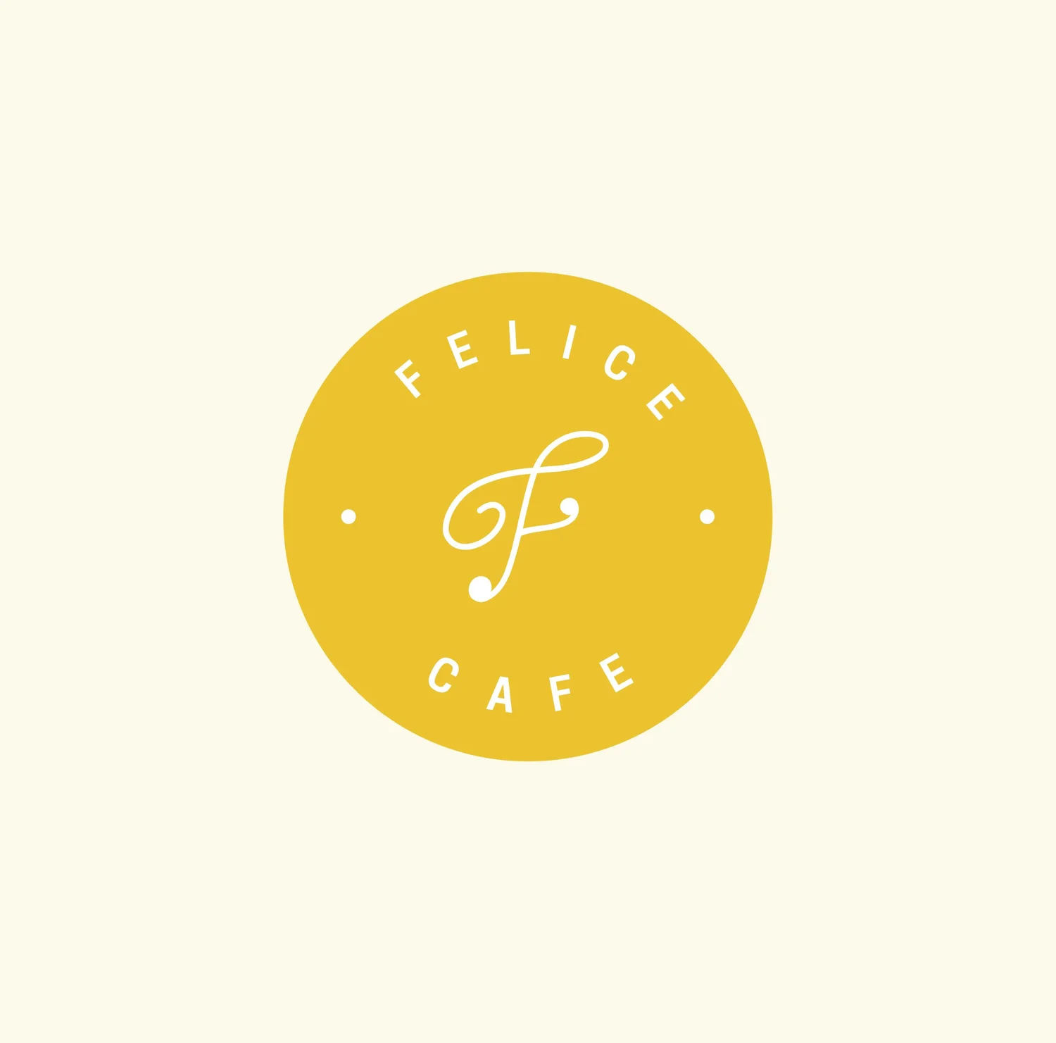 Felice Cafe Branding & Promotional Items — Graphic Design | Lianne ...