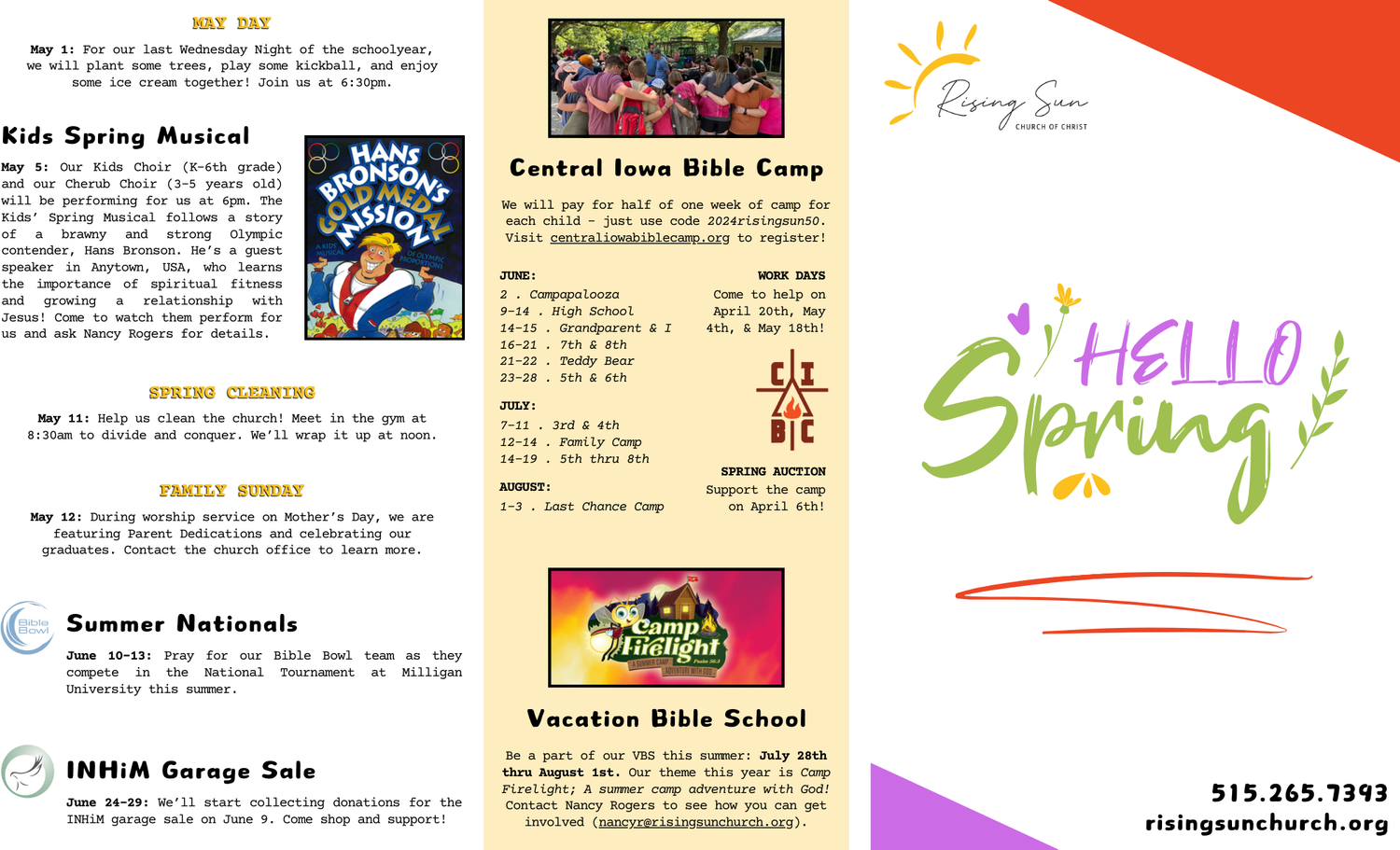 Sunday Resources — Rising Sun Church