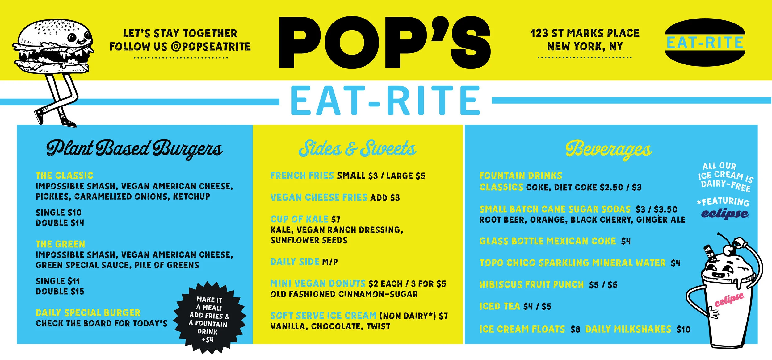 Menu — Pop's Eat-Rite