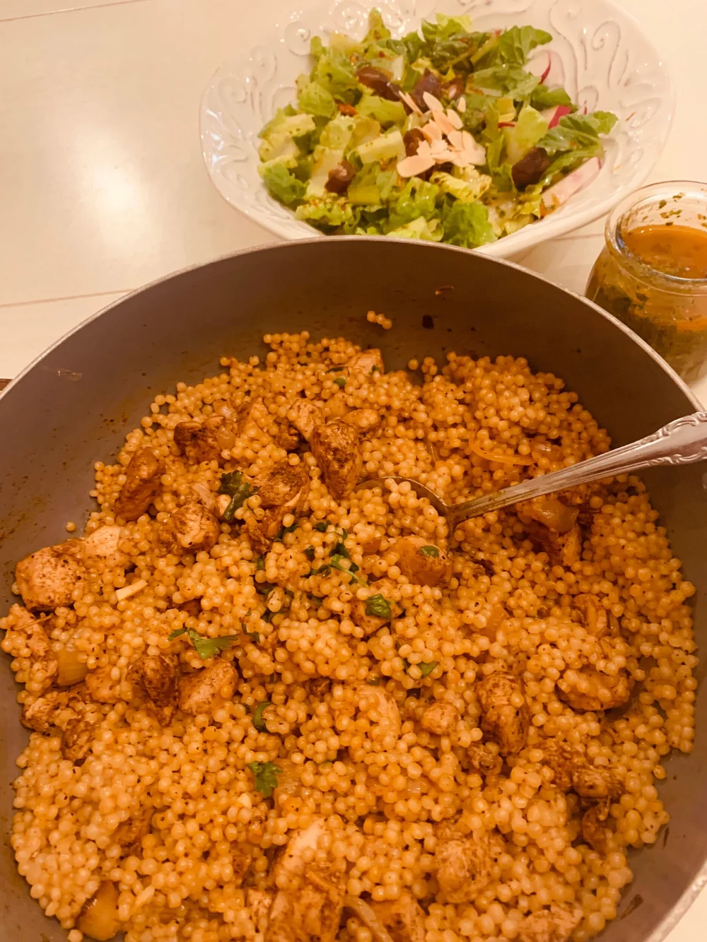 Moroccan-Israeli chicken Paella — Moroccan Mommy