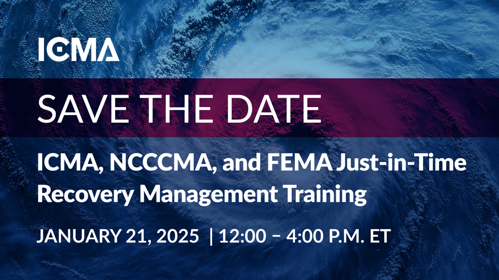 FEMA Just-In-Time Recovery Management Training — California Local ...
