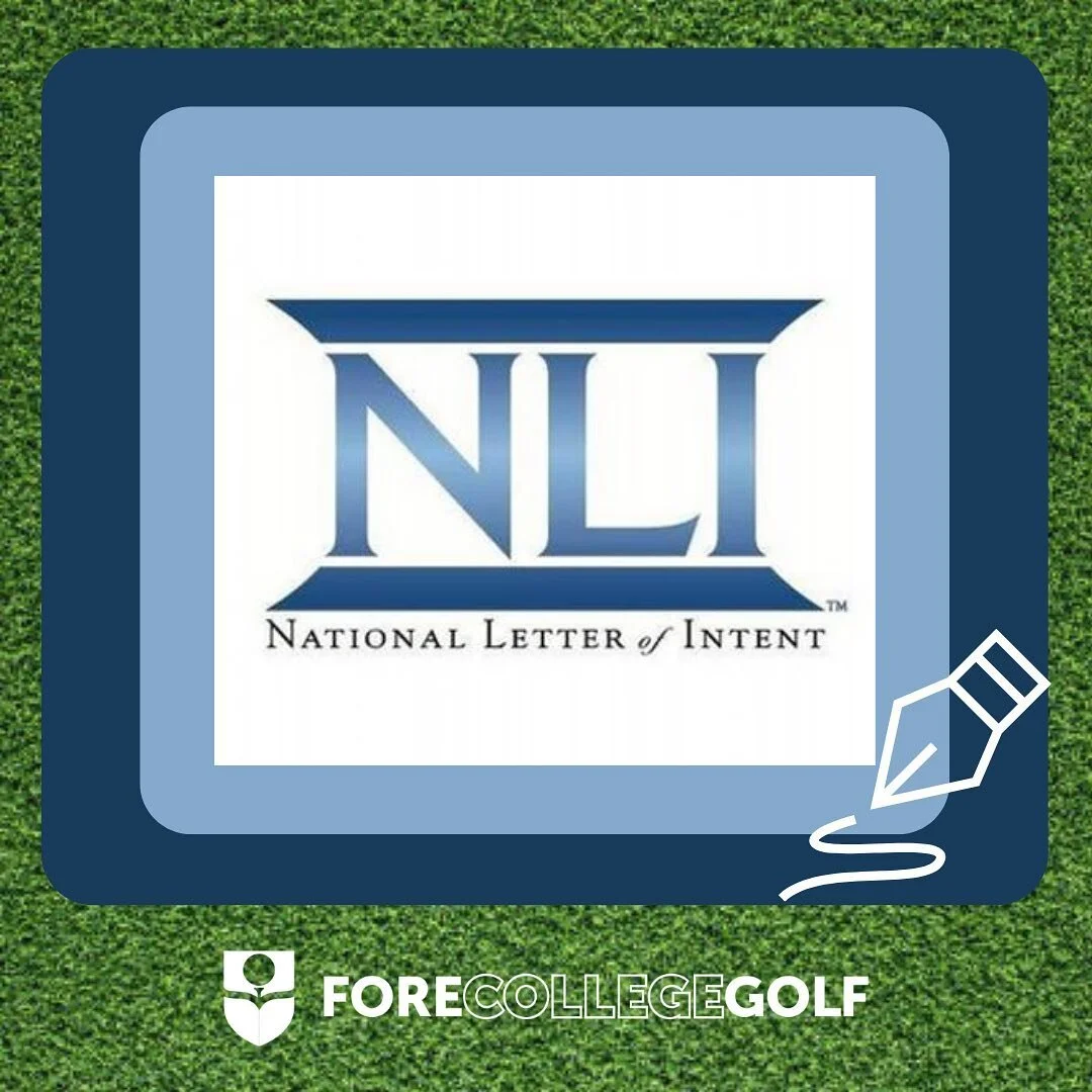 Taking the Final Step ... Signing the NLI (National Letter of Intent ...