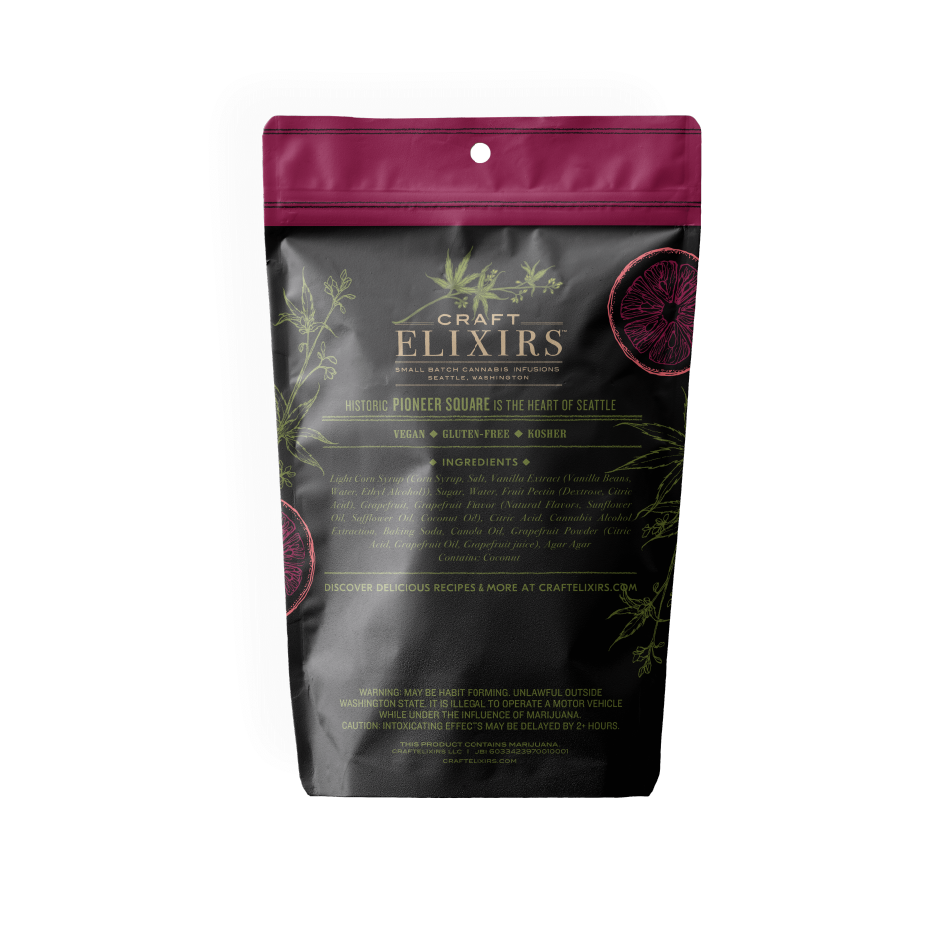 Pioneer Squares – Ruby Grapefruit THC — Craft Elixirs