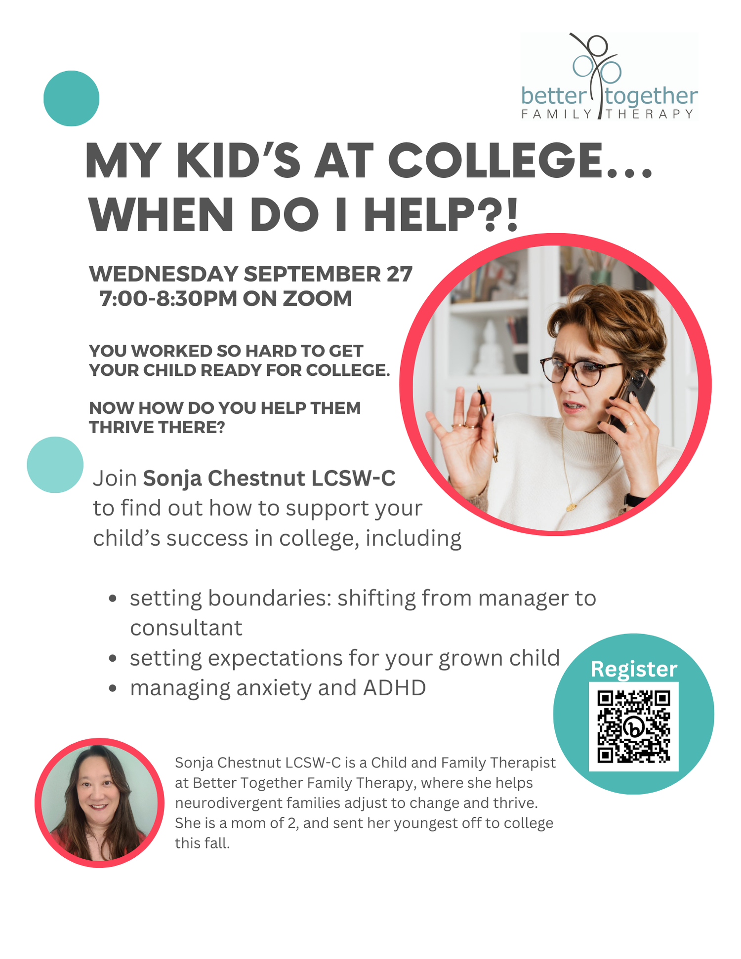 My Neurodivergent Child is in College...Now What? | Better Together ...