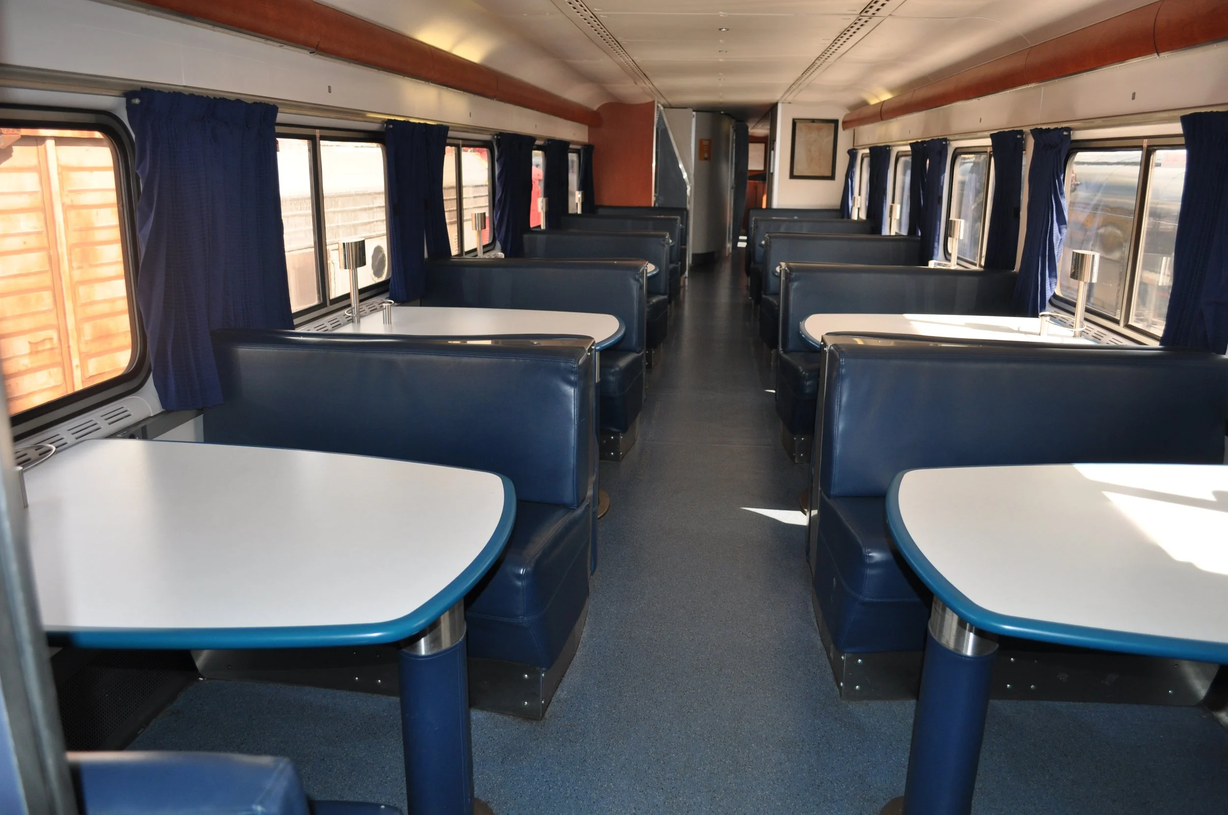 Dining Car Interiors — Museum of the American Railroad