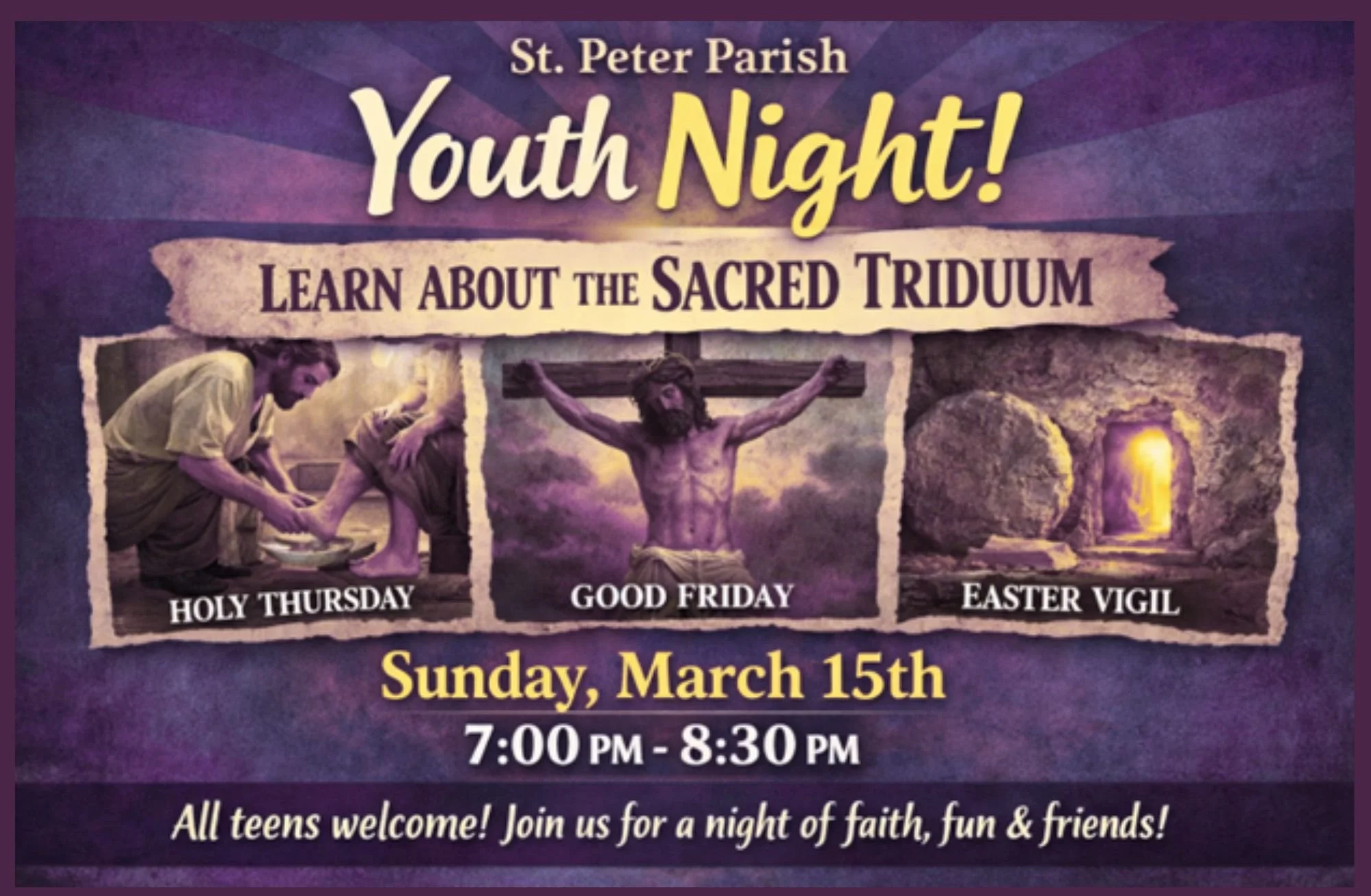 Youth Night — Saint Peter Catholic Church