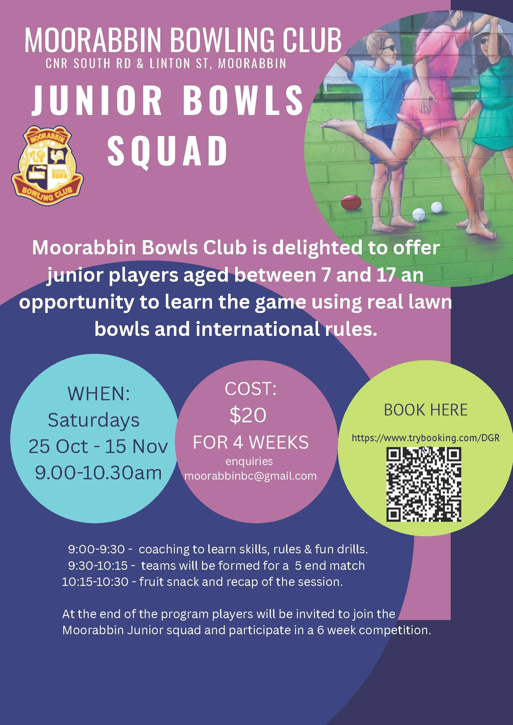 Junior Bowls Squad — Moorabbin Bowls Club