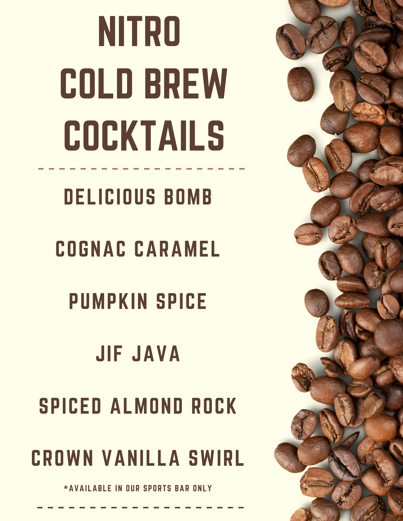 Cold Brew Cocktails — Moondogs