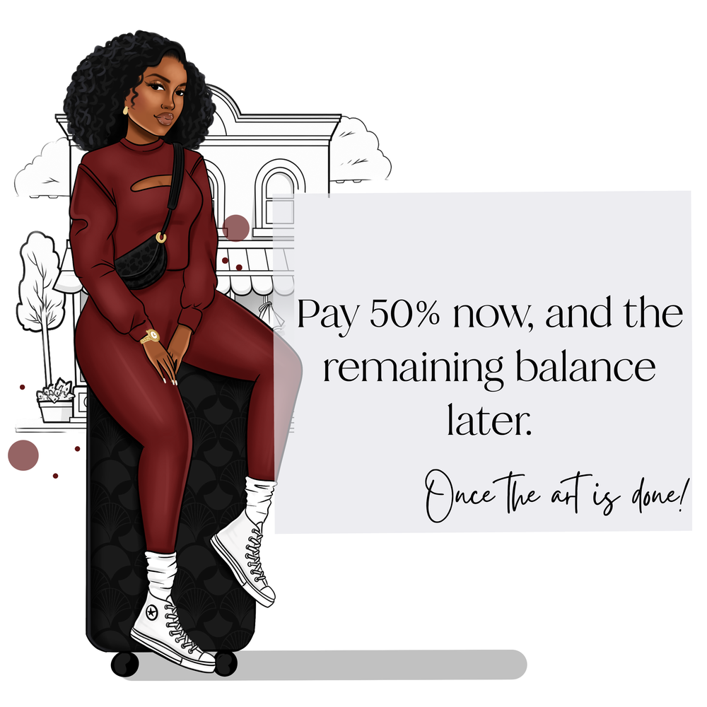 Glam Marks Illustration