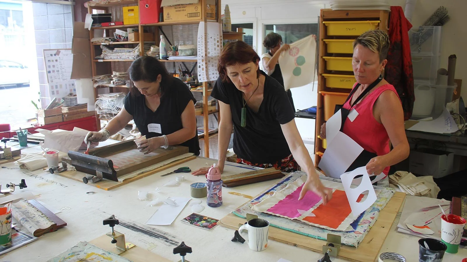 Textile Printing Workshops — Smitten Design Textiles & Workshops