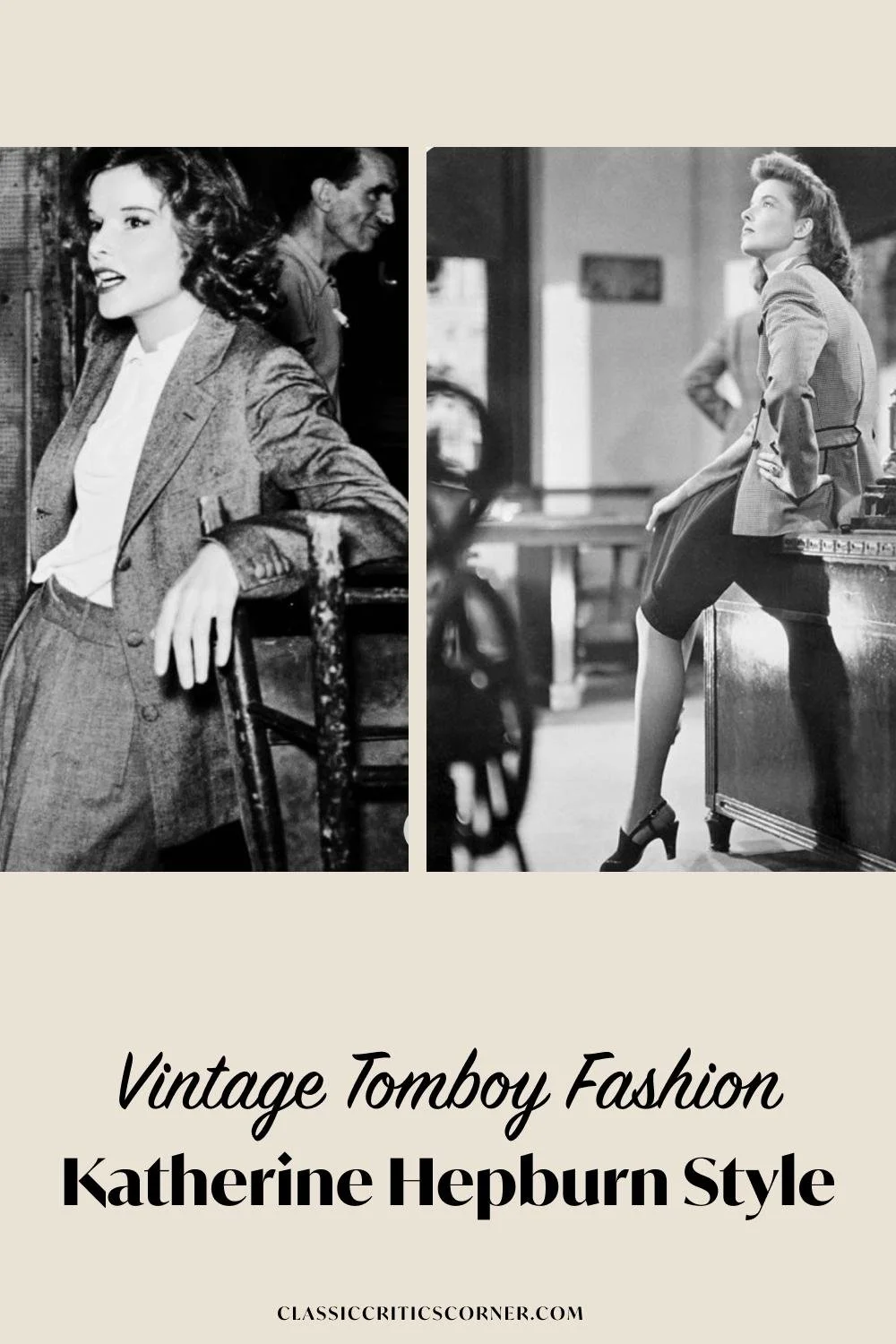 The Katharine Hepburn Style Guide - Her Vintage Tomboy Fashion ...