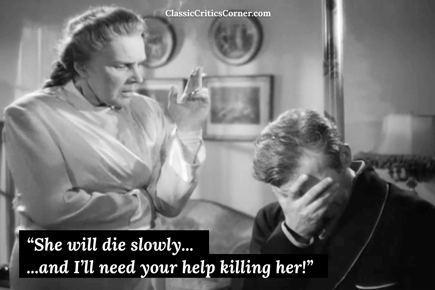 Notorious Claude Rains as Alexander Sebastian - A Nazi Villain Like No ...