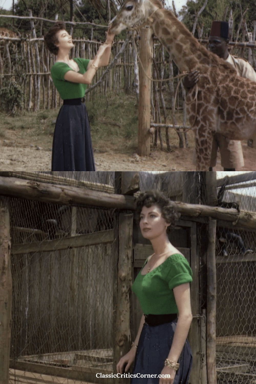 Mogambo 1953 - Recap and 1950s Fashion worn by Grace Kelly and Ava ...