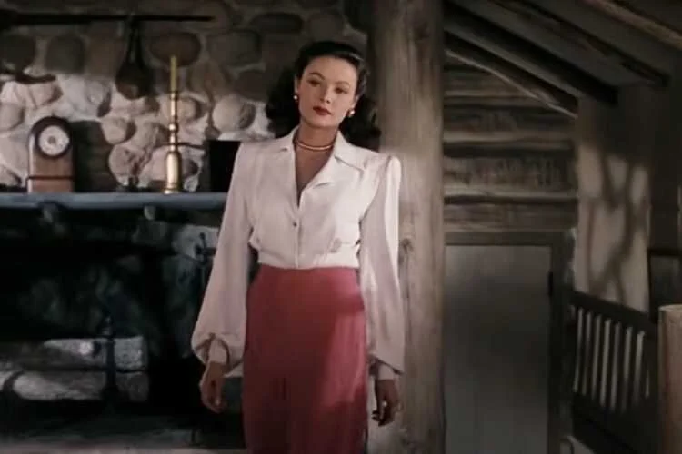 Gene Tierney Leave Her to Heaven - Her Lethal Femme Fatale Style ...