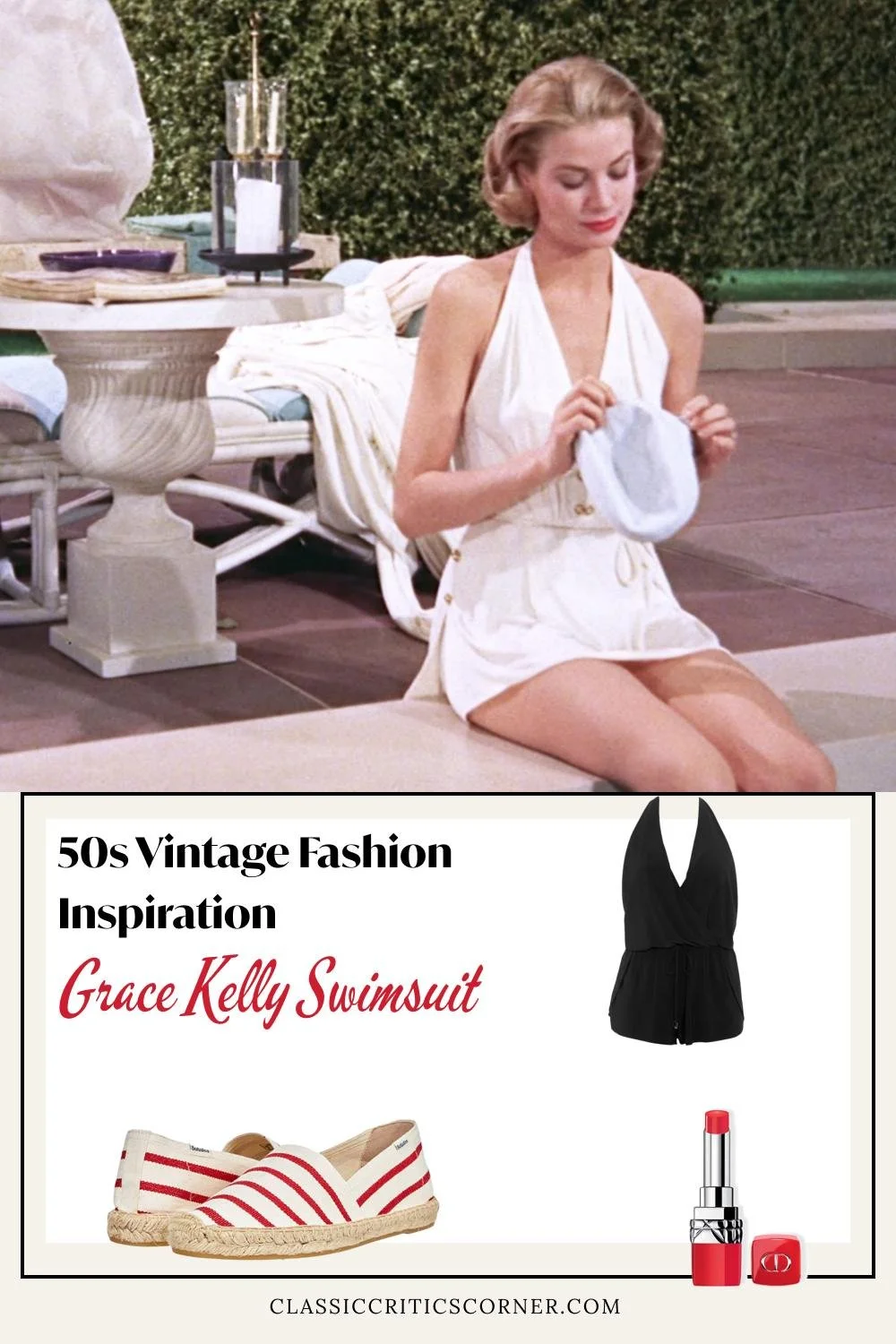 Grace Kelly Bathing Suit