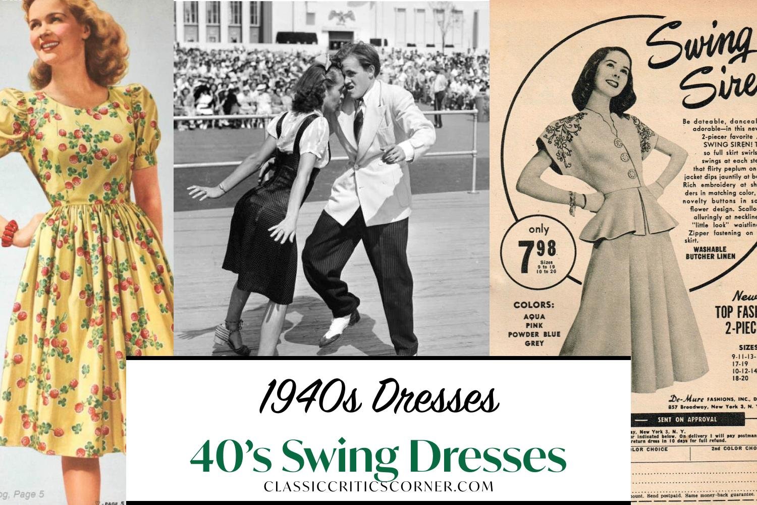 The Ultimate Guide to Vintage Style 1940s Dresses - Classic Critics Corner