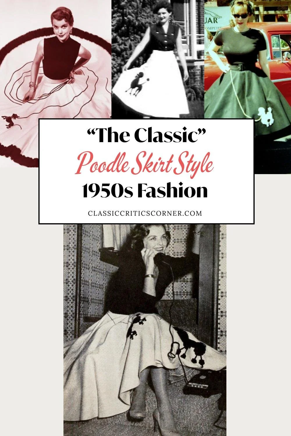 The Ultimate Guide to Poodle Skirts in the 1950s - Classic Critics Corner