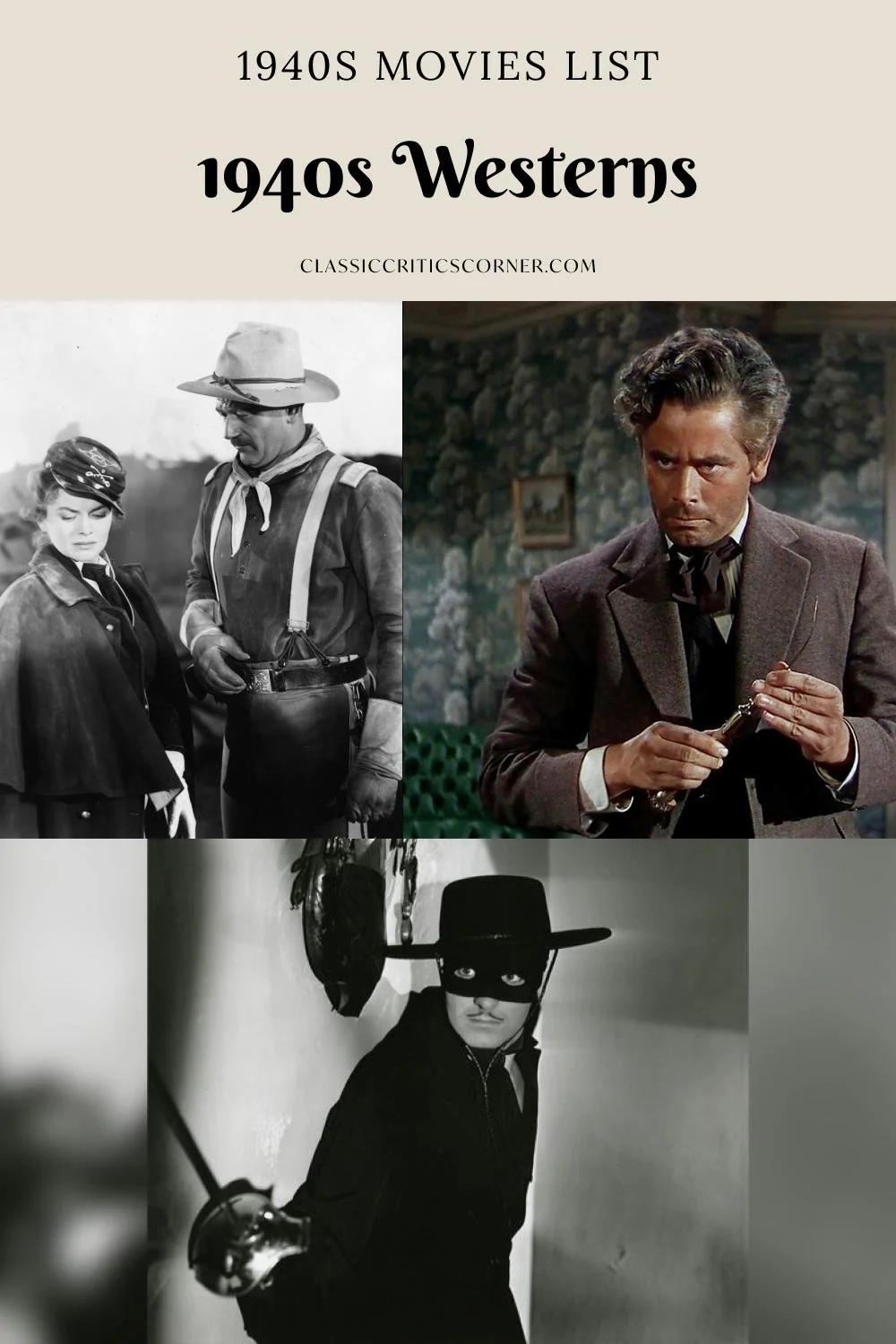 1940s Movies List By Genre - From Westerns to Comedies - Classic Critics Corner