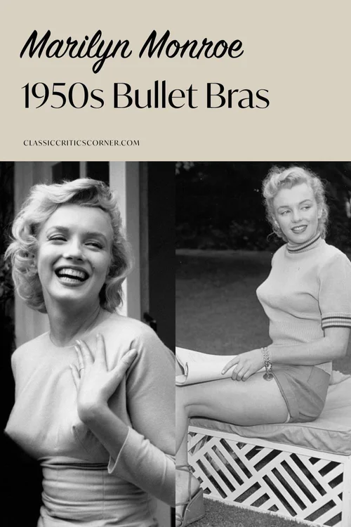 Vintage 1950s Bullet Bras Behind The Bizarre Trend Classic Critics Corner