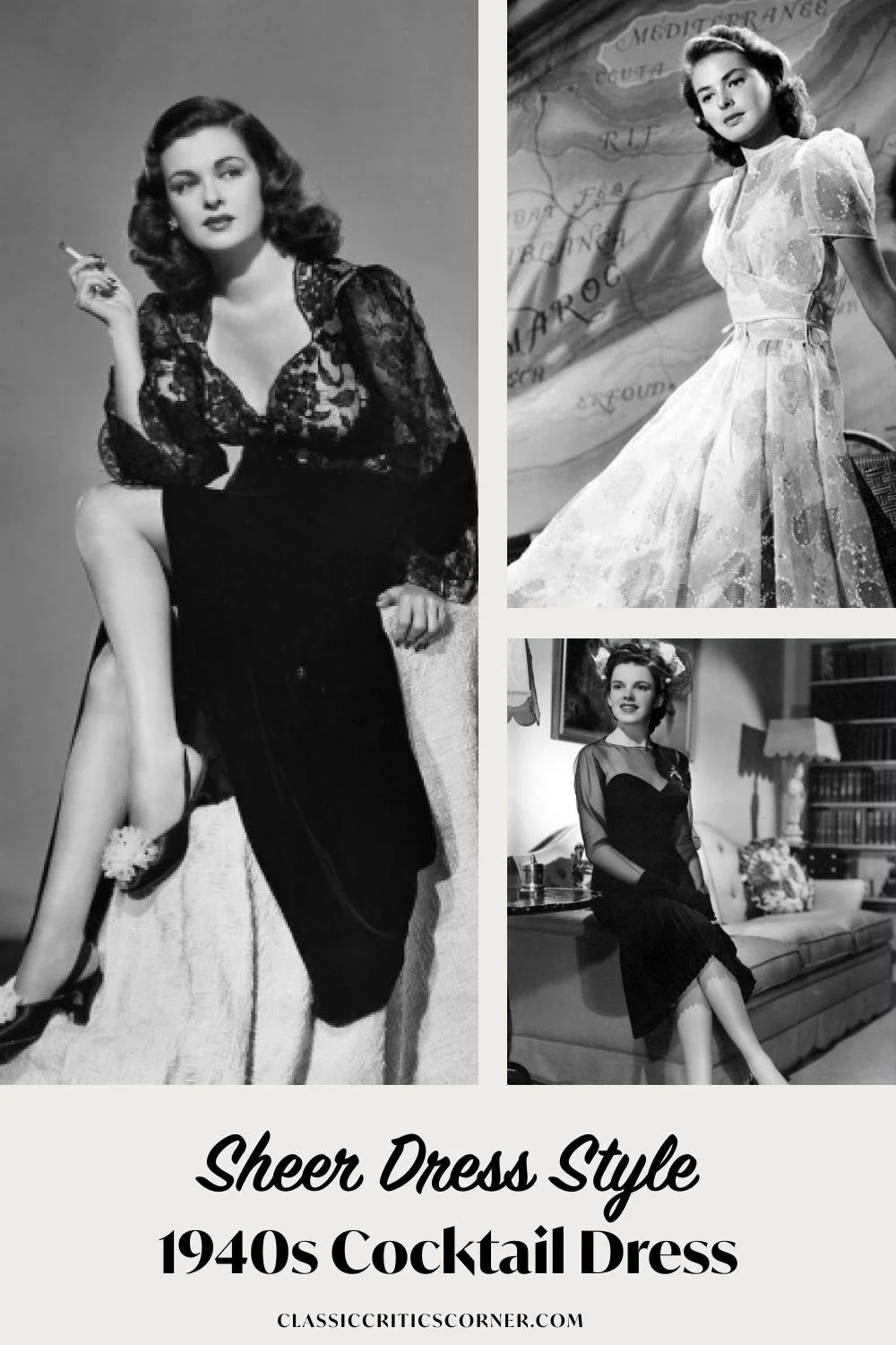 Your Guide to the 1940s Cocktail Dress - Classic Critics Corner