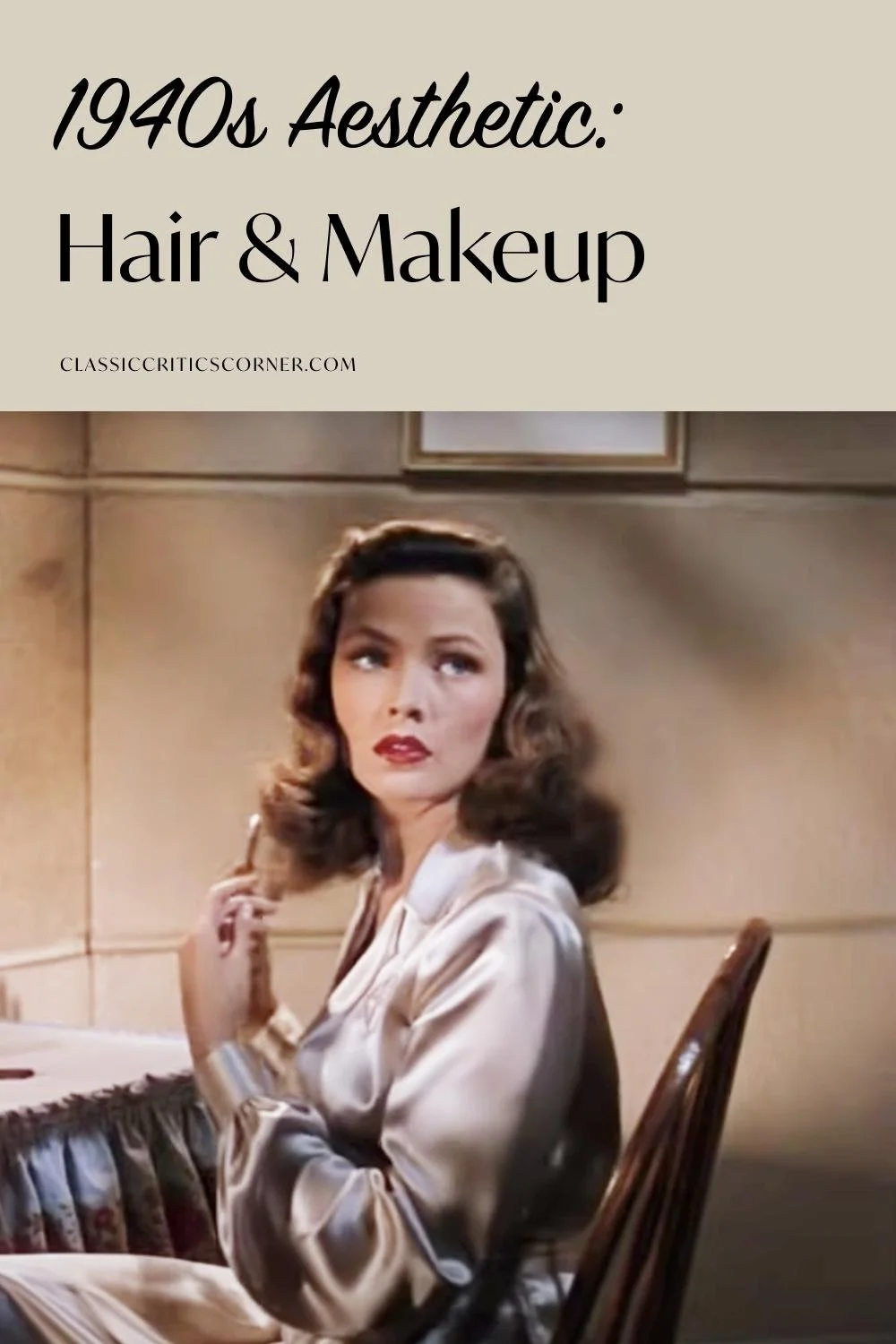 1940s Aesthetic | How to Get the 40s Look - Classic Critics Corner