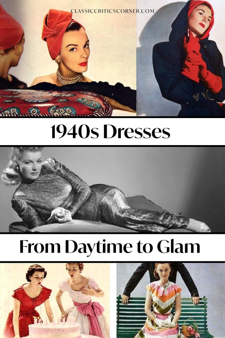 The Ultimate Guide to Vintage Style 1940s Dresses - Classic Critics Corner