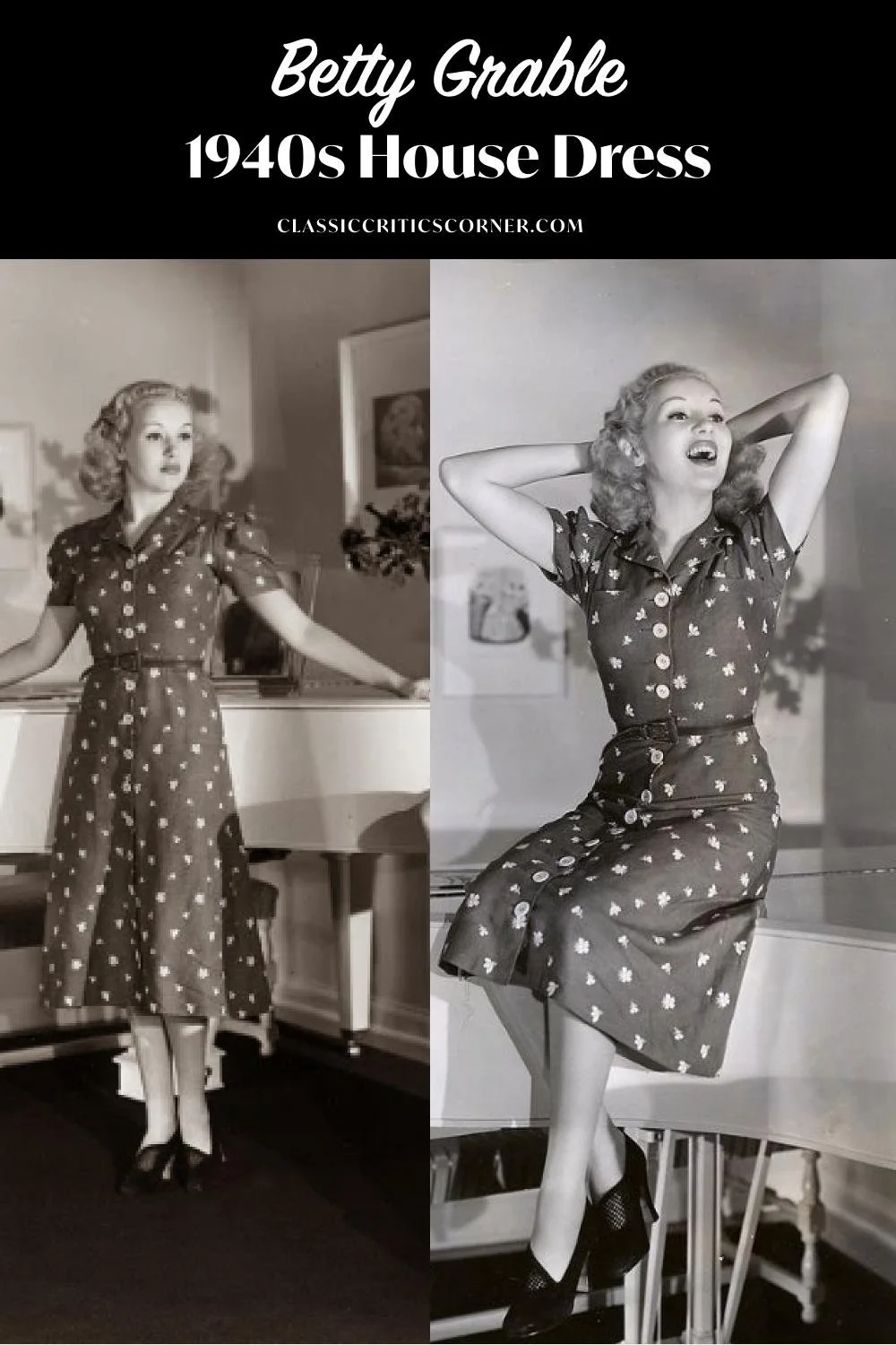 The Complete Guide to Women's 1940s Casual Dresses - Classic Critics Corner