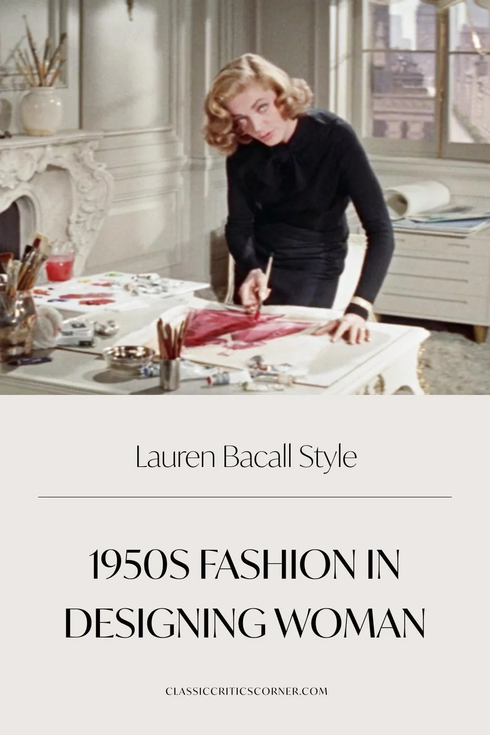 Lauren Bacall Style - Her 1950s fashion in Designing Woman - Classic ...