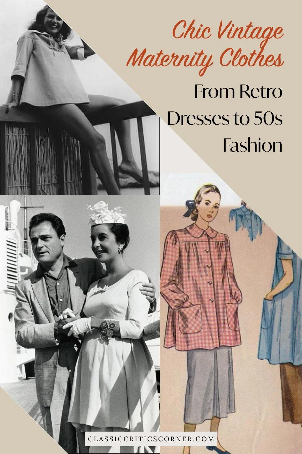 Chic Vintage Maternity Clothes, From Retro Dresses to 50s Fashion ...