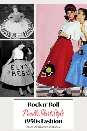 The Ultimate Guide to Poodle Skirts in the 1950s - Classic Critics Corner