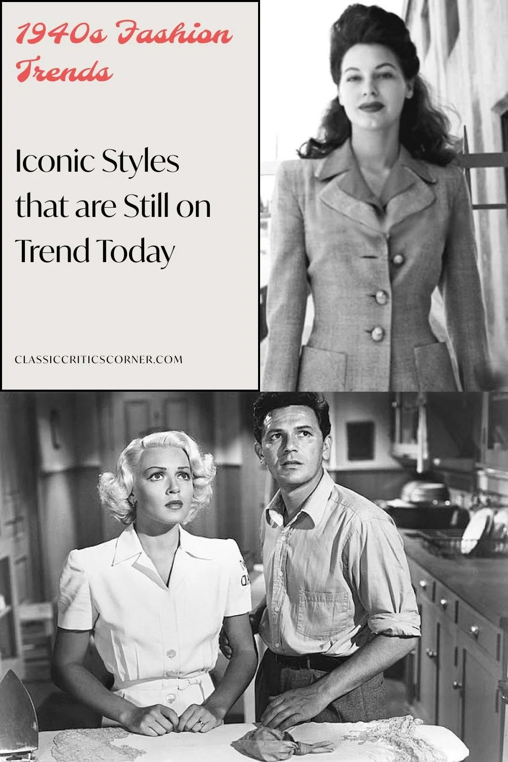 1940s Fashion Trends - Iconic Styles that are Still on Trend Today ...