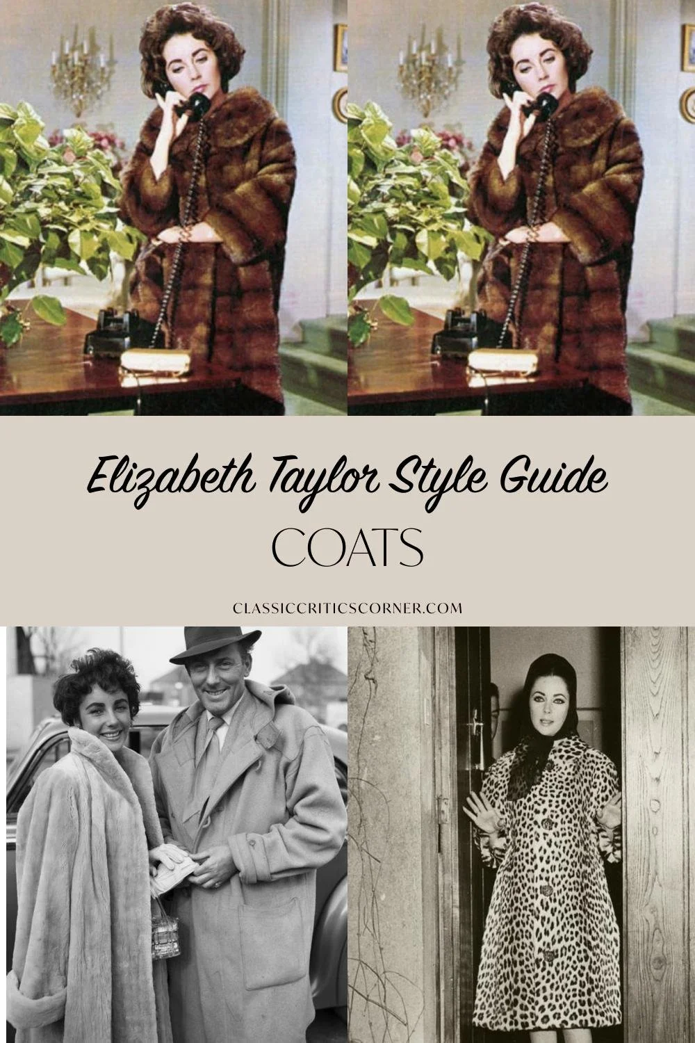 Lessons in Glamour: The Elizabeth Taylor Style Guide - Classic Critics ...