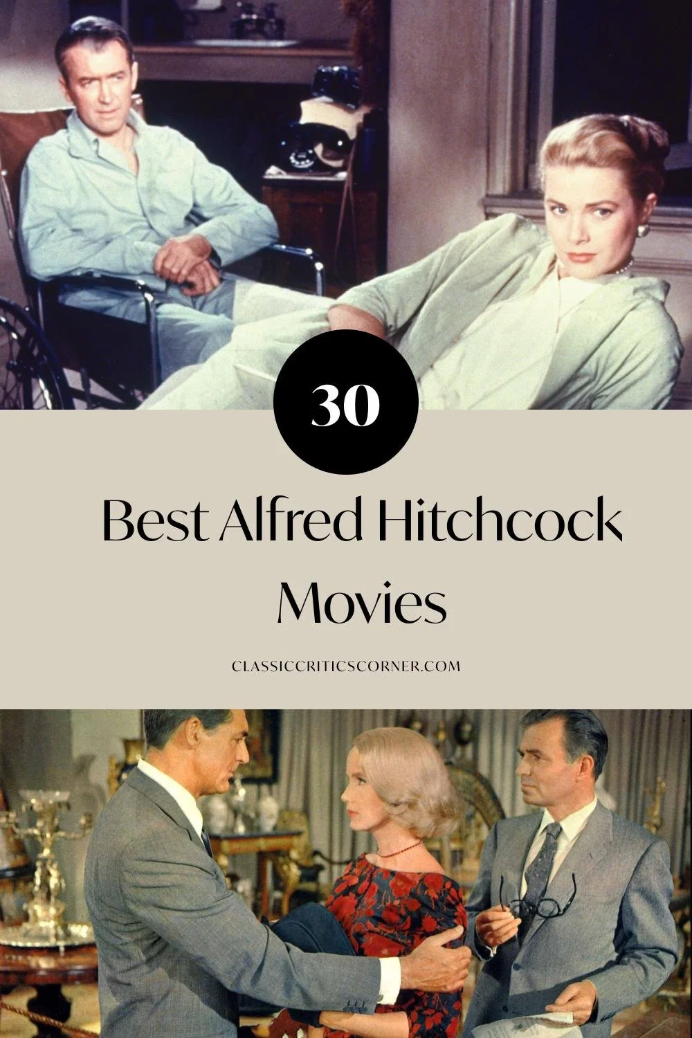 30 Best Alfred Hitchcock Movies Ranked - Classic Critics Corner