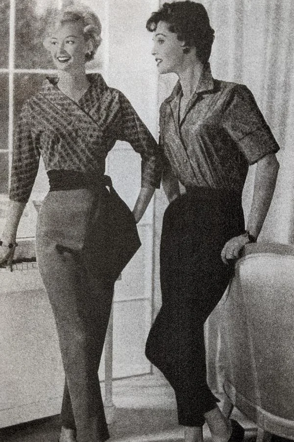 1950s Women's Pants Outfits - 7 Chic Vintage Styles — Classic Critics ...