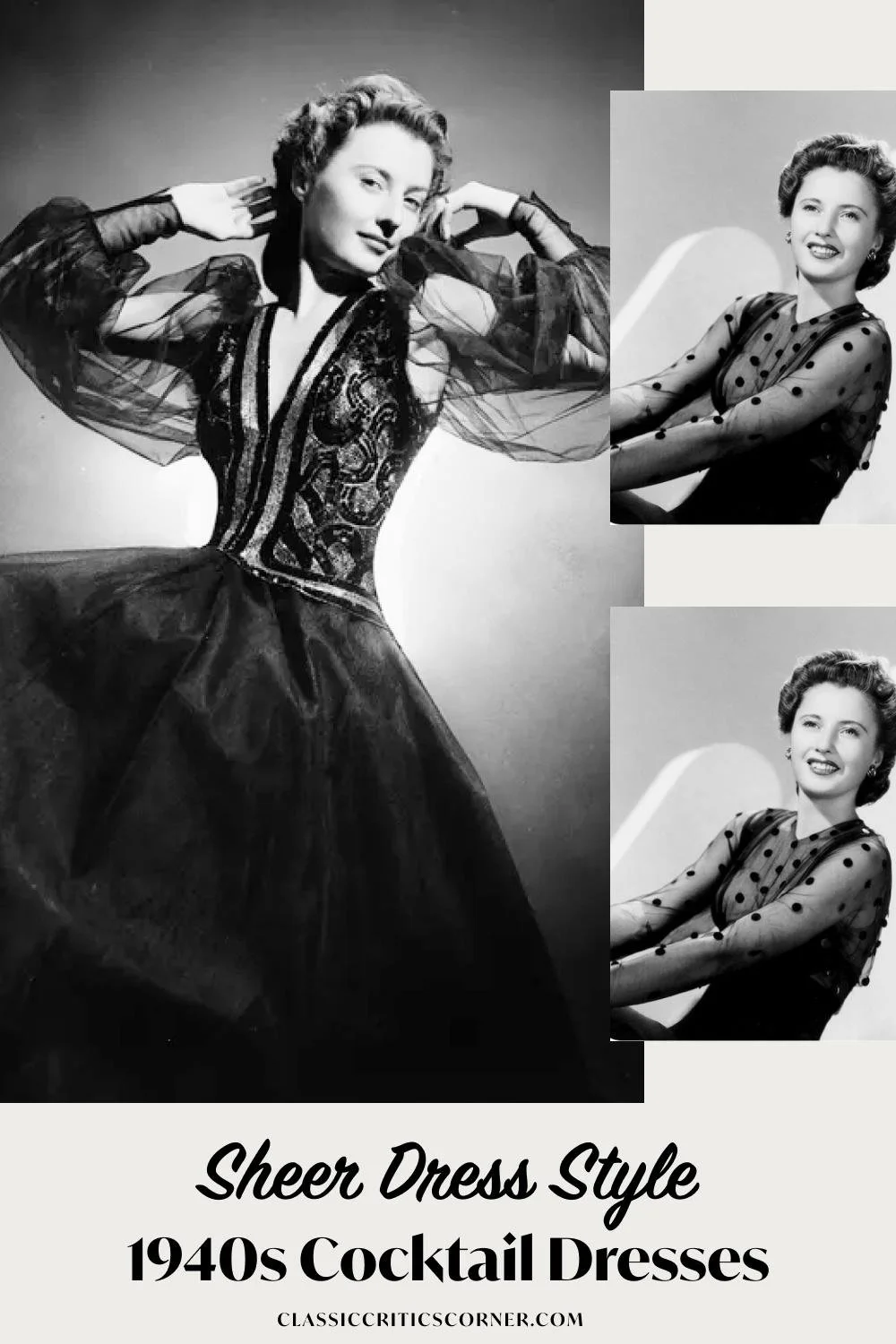 Your Guide to the 1940s Cocktail Dress - Classic Critics Corner