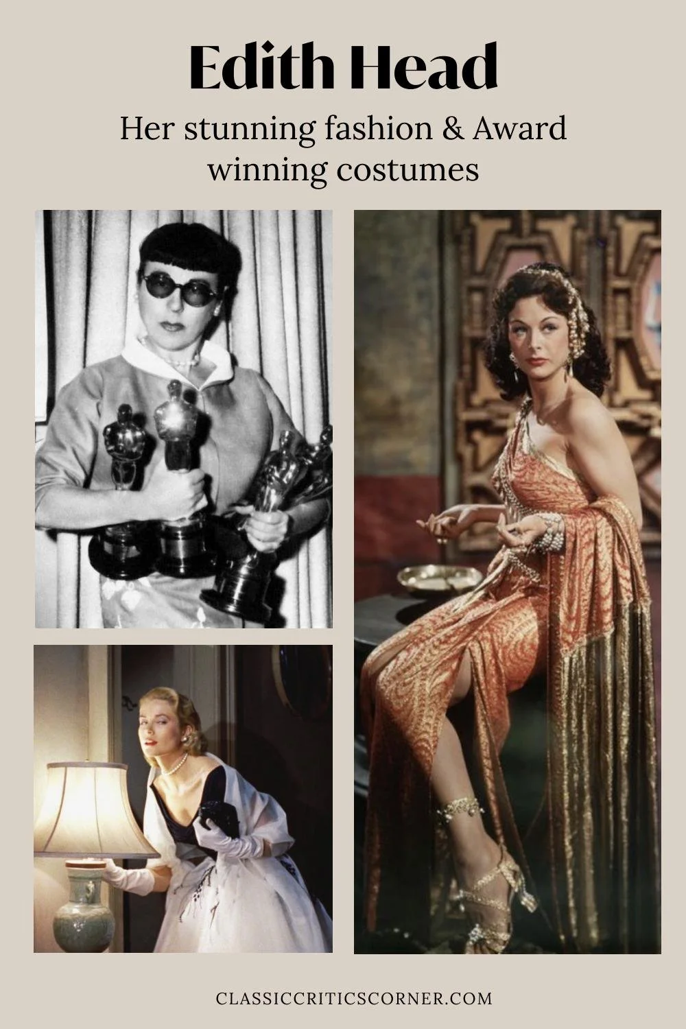 Edith Head Most Famous Designs