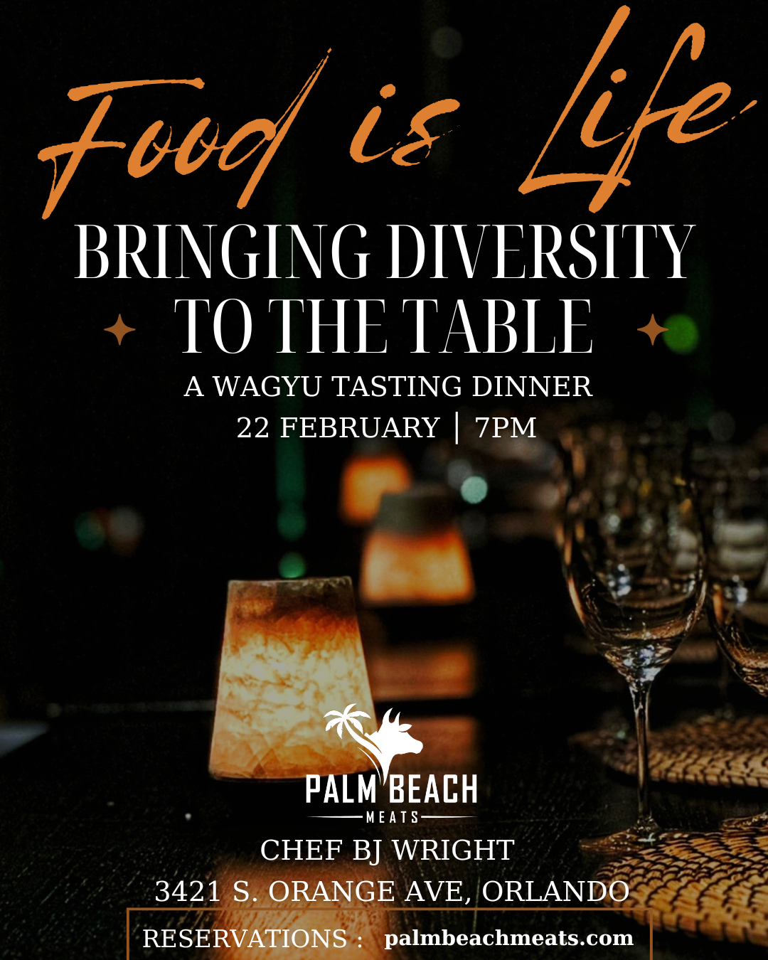 ‘Food is Life’ Bringing diversity to the table- Wagyu Chef Tasting ...