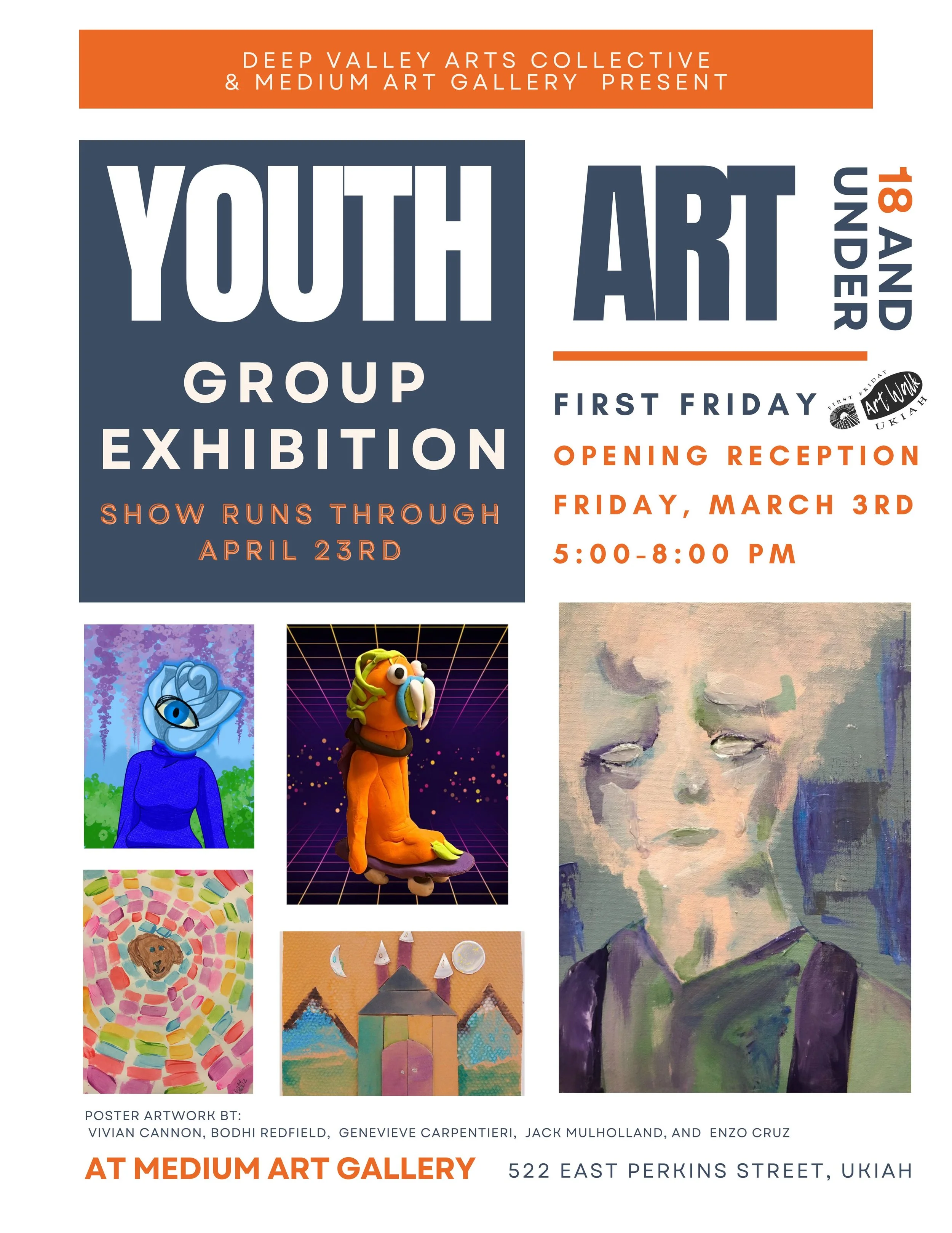 Art Gallery Opening Flyer