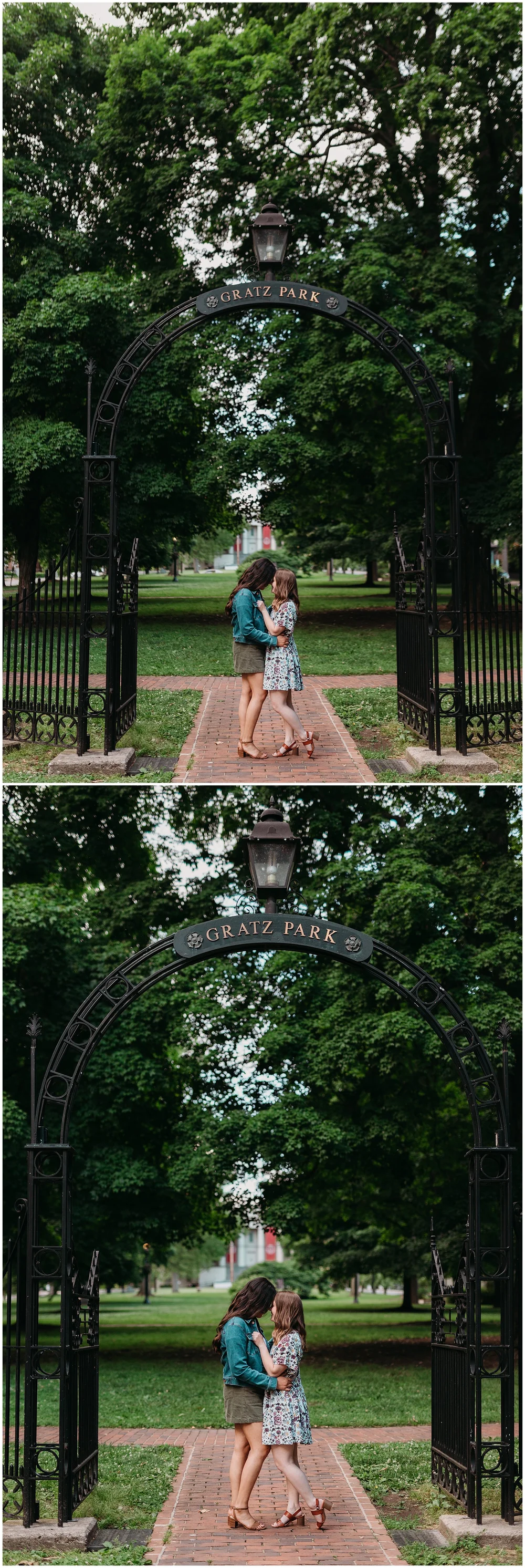 Gratz Park Engagement Session in Lexington, KY — Jennifer Dai Photography