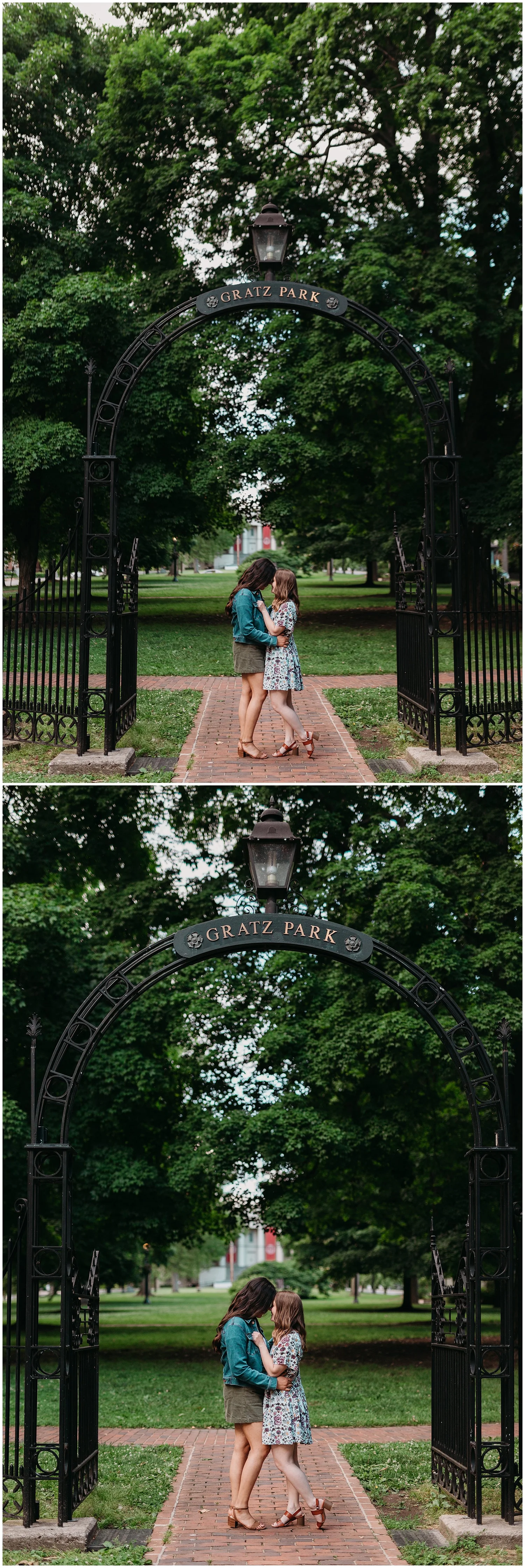 Gratz Park Engagement Session in Lexington, KY — Jennifer Dai Photography