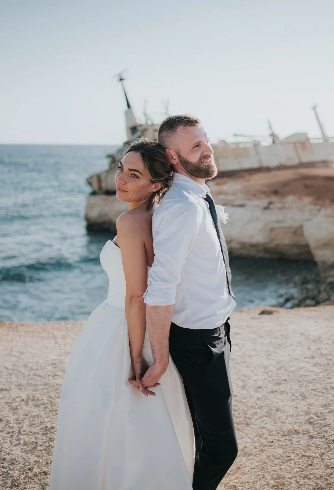 Paphos Shipwreck weddings — George Charalambous Photography