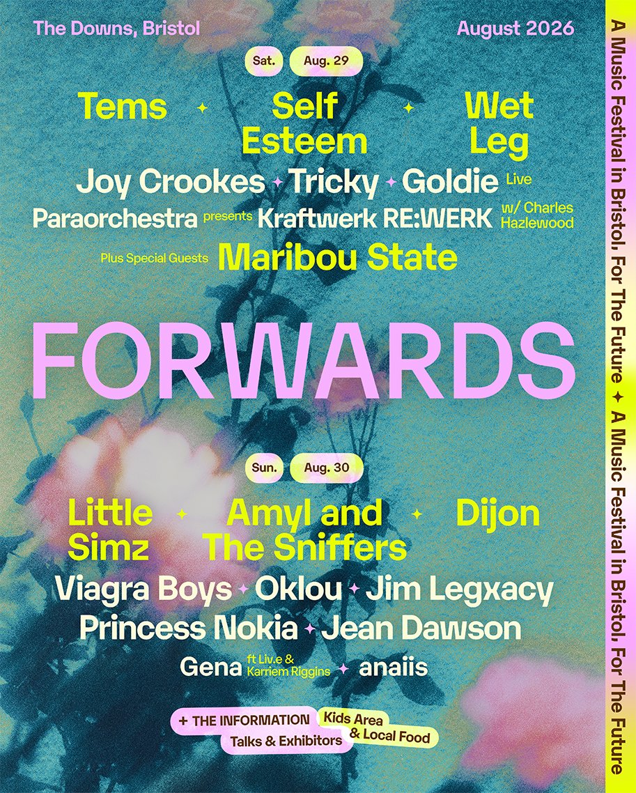 Forwards Festival 2026 Returns With Tems, Little Simz, Wet Leg and Amyl ...
